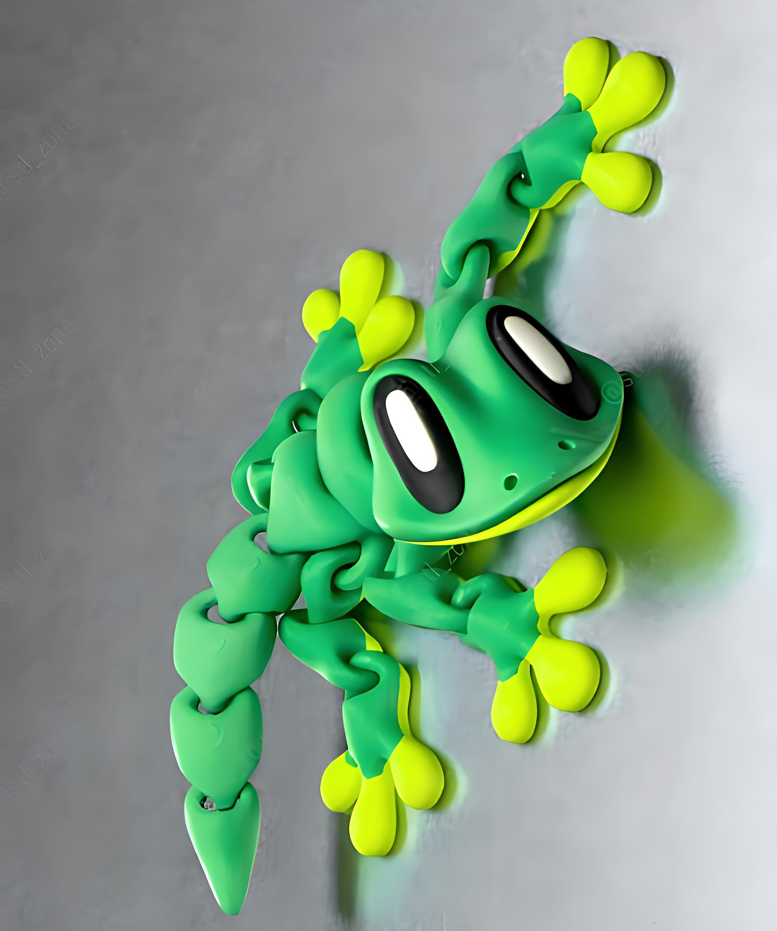 3d Frog Print File, 3d Articuled Frog, 3d Frog With Magnet, Frog 3d ...