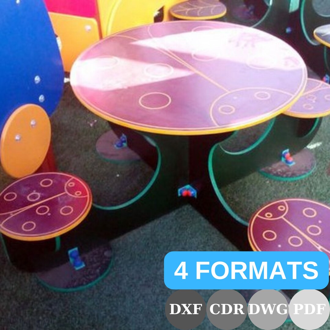 Cnc Machine File, Nursery Furniture, Child Chair, Cnc Router File, Cnc ...