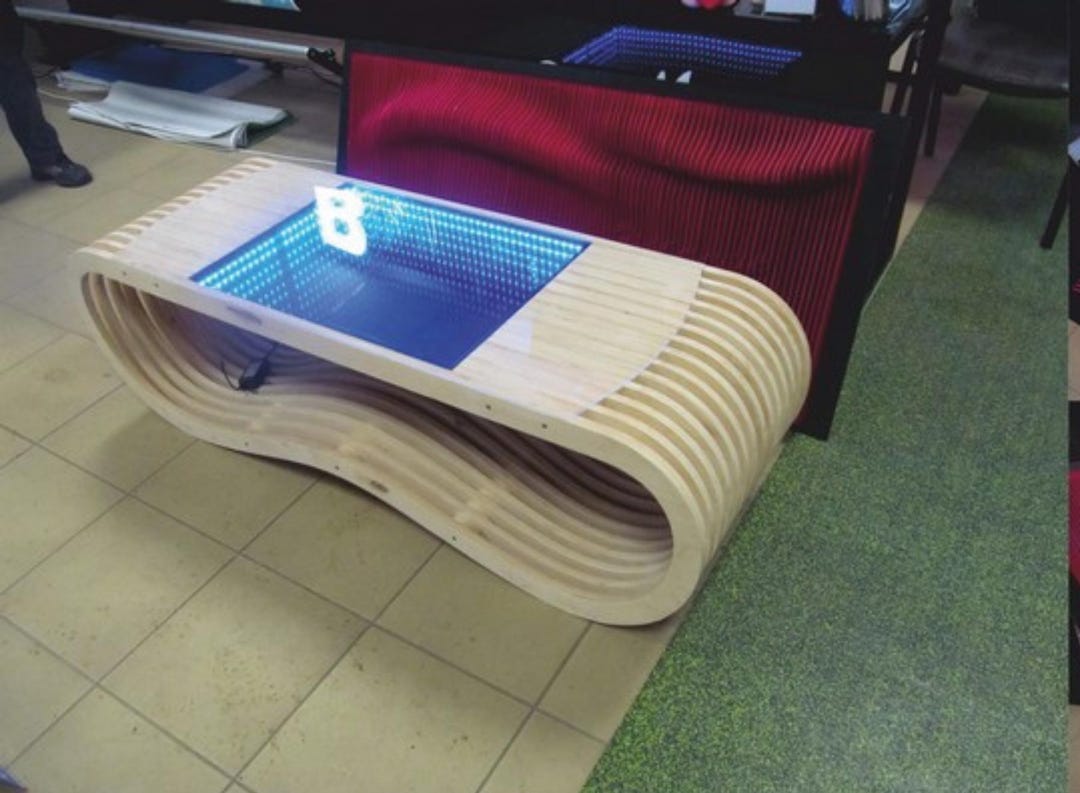 CNC Wooden Coffee Table Files, Laser Cut (dxf, Cdr, Dwg, Pdf) - Etsy