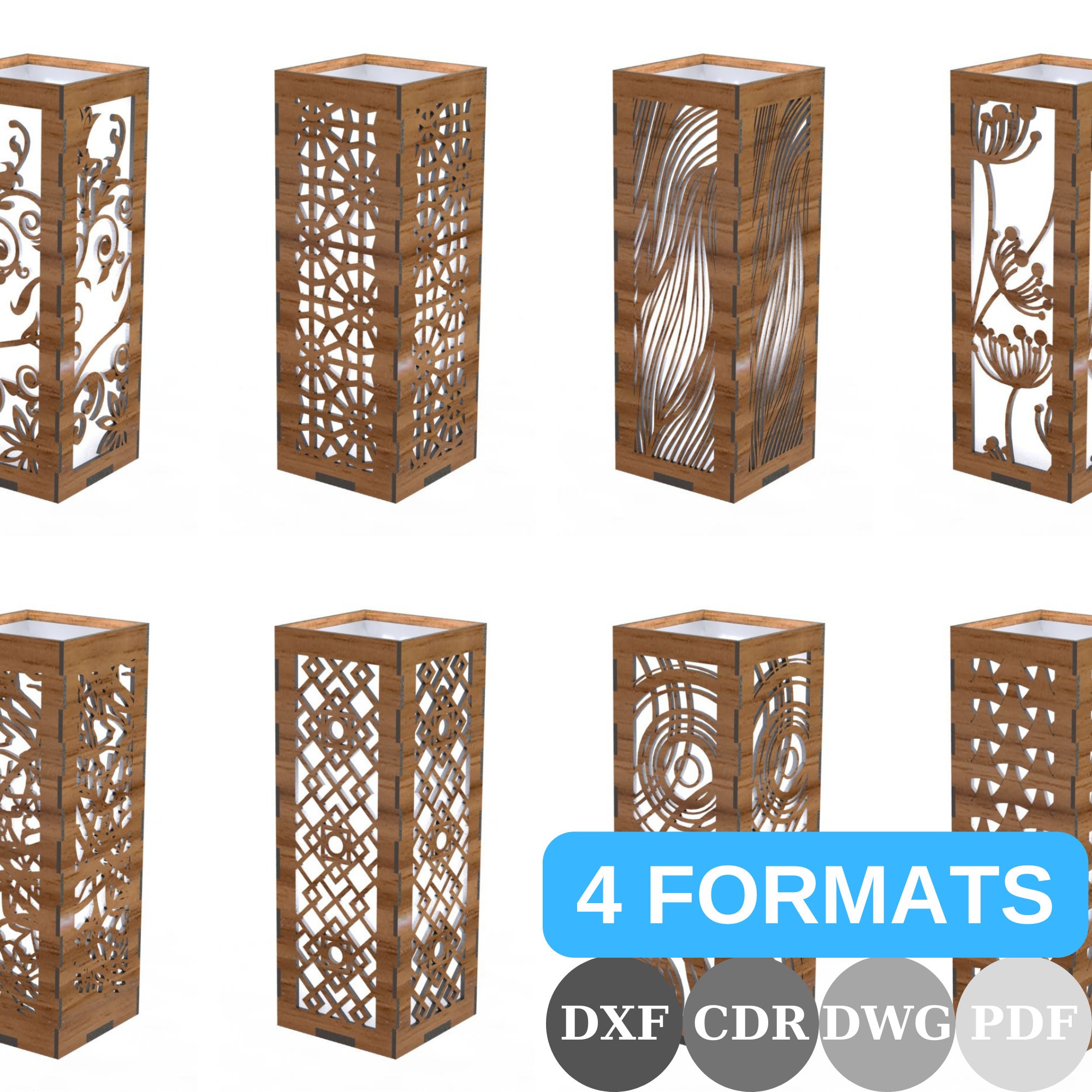 Wooden Lighting, Cnc File, Cnc Machine File, Cnc Cut, Cnc Cutting ...