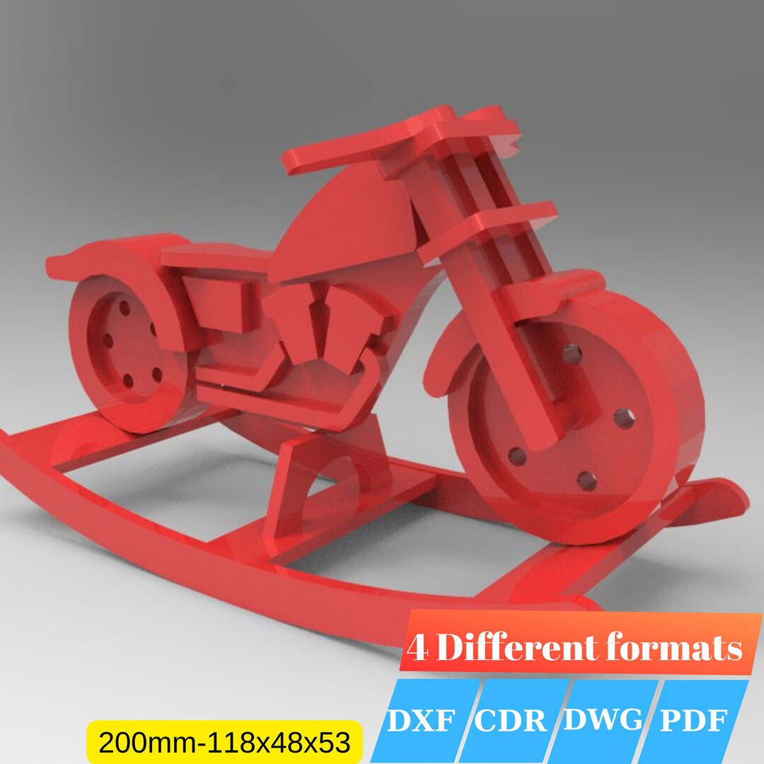 CNC Machine Files, Wooden Rocking Horse Toy, Cnc Toys, Laser Cut Files ...