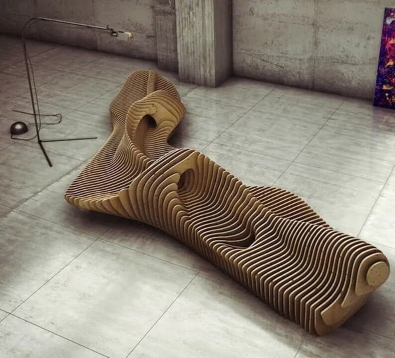 Parametric Wooden Bench Cnc File, Bench Cnc, Cnc Cutting Files, Laser ...