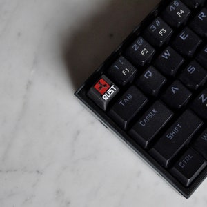 RUST Logo Custom Shortcut Keycaps Handpainted Resin - Etsy Australia