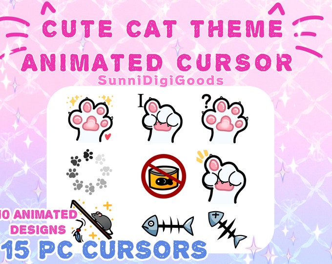 Cute Pink Coquette Mouse Cursor Complete PC Mouse Pointers for Windows ...