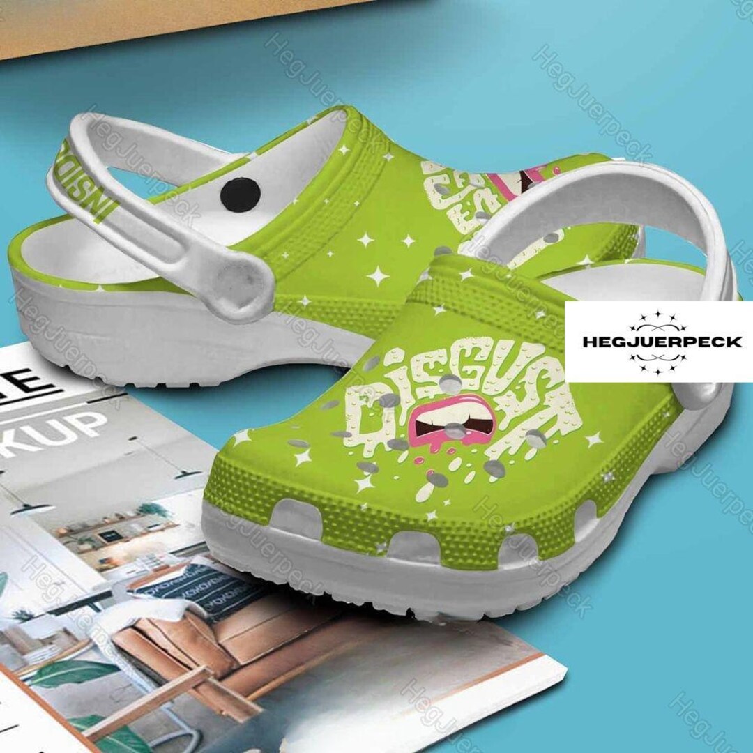 Disney Inside Out Sandals, Inside Out Disgust Shoes, Inside Out ...