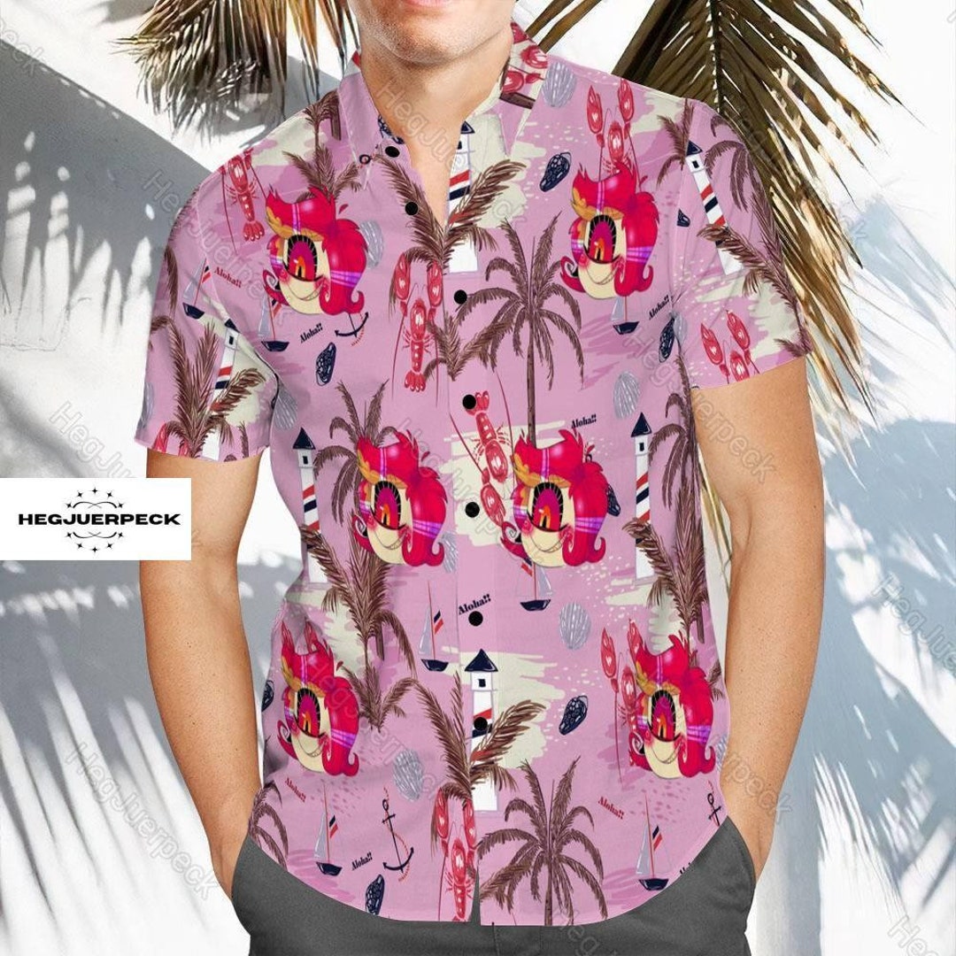 Hazbin Hotel Hawaiian Shirt, Hazbin Hotel Characters Shirt, Animated ...