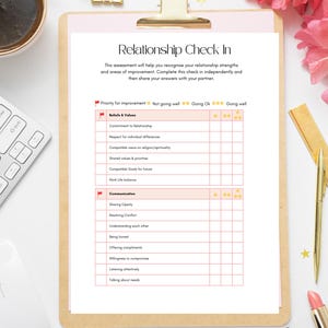 Relationship Check in Couples Activities Marriage Advice Date Night ...