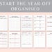 Study Planner for Student Diary Printable Course Schedule Planner ...