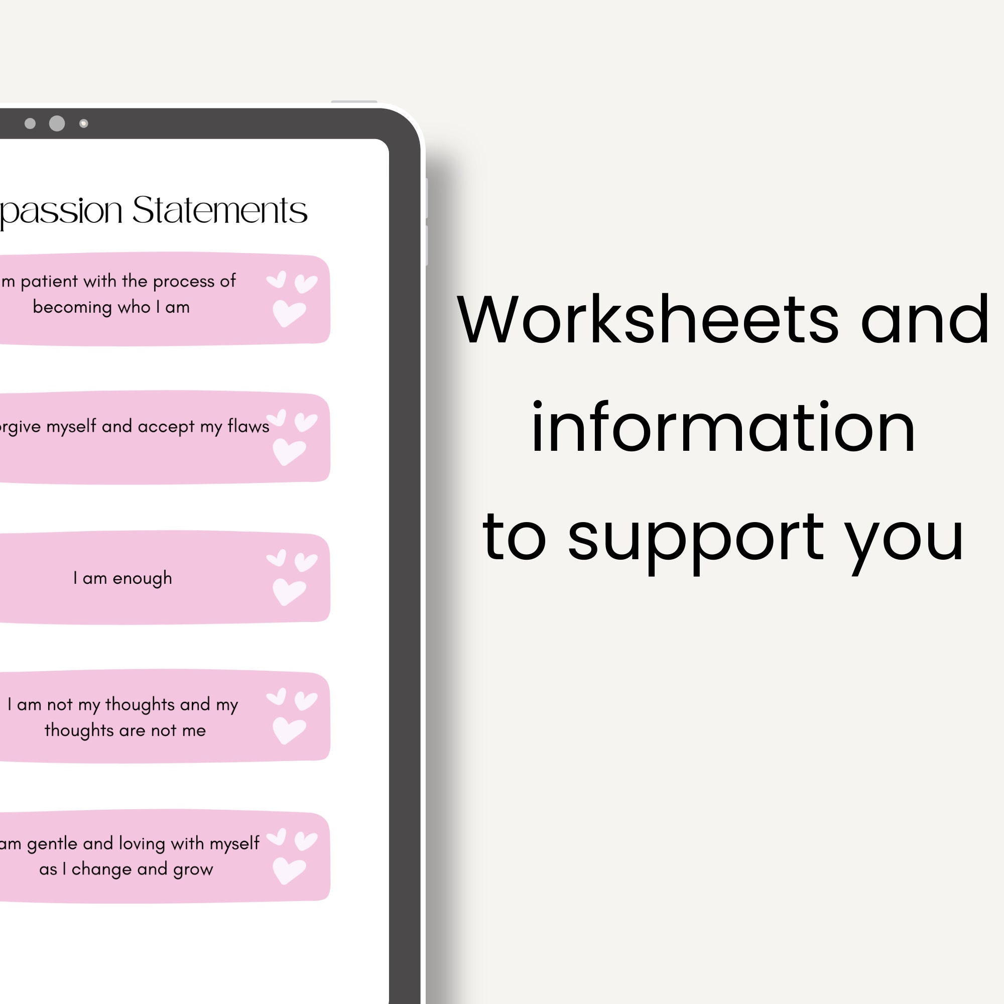 Self Esteem Workbook to Boost Self Confidence and Self Compassion, With ...