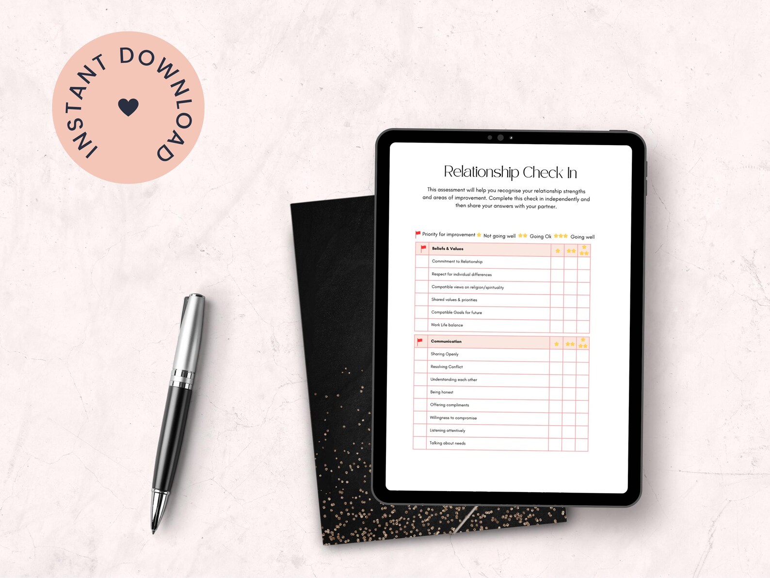 Couples Therapy Worksheets Healthy Relationship Tools Couples ...