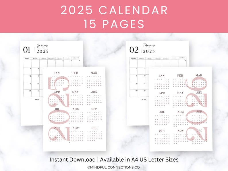 2025 Planning Goal Setting Templates Affirmations List Manifest Journal ...