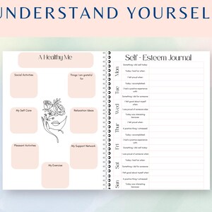 Self Esteem Workbook Self Acceptance Self Esteem Activities Self ...