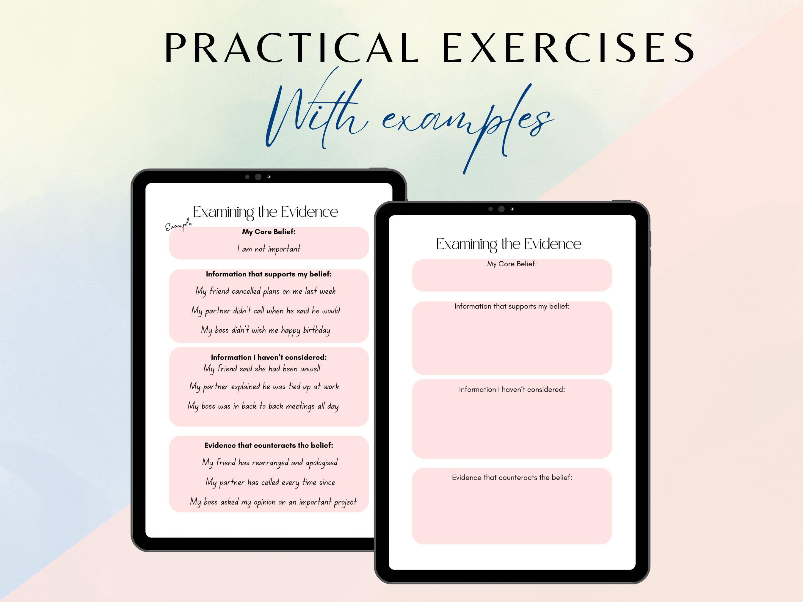 Self Esteem Activities Confidence Therapy Self Love Exercises Build ...