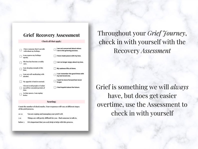Grief Therapy Worksheets Acceptance Therapy Lost Love One Grief and ...