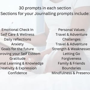 Guided Journalling Prompts for Emotional Wellness Journal Prompts ...
