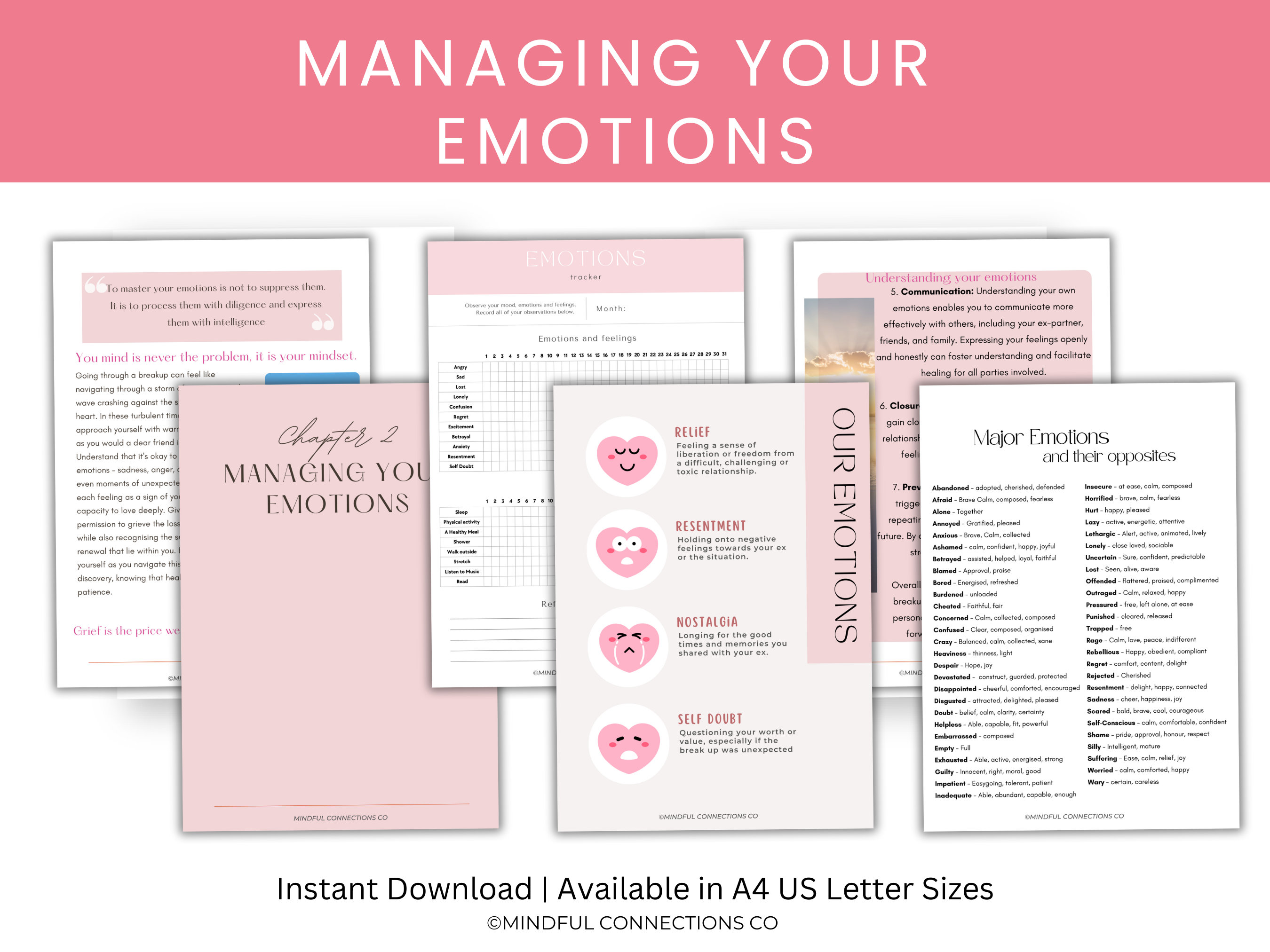 Break up Recovery Therapy Worksheets Heart Break Toxic Relationship ...