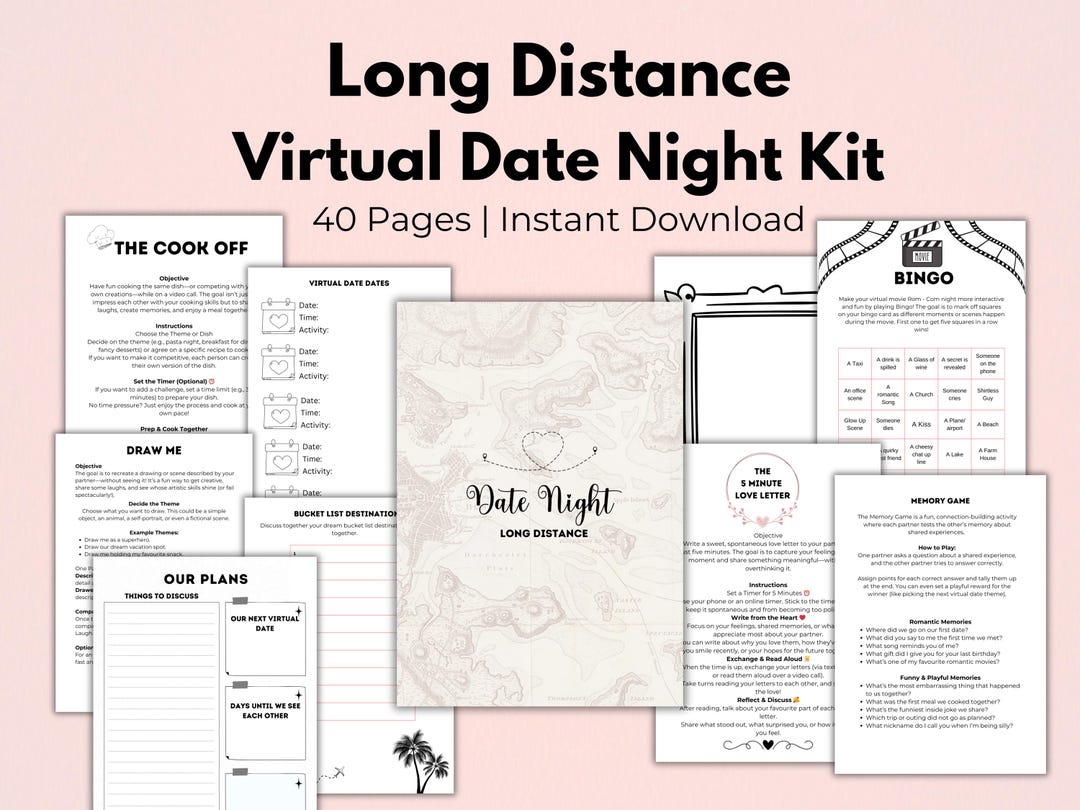 Long Distance Virtual Date Night Ideas Relationship Advice Couples ...