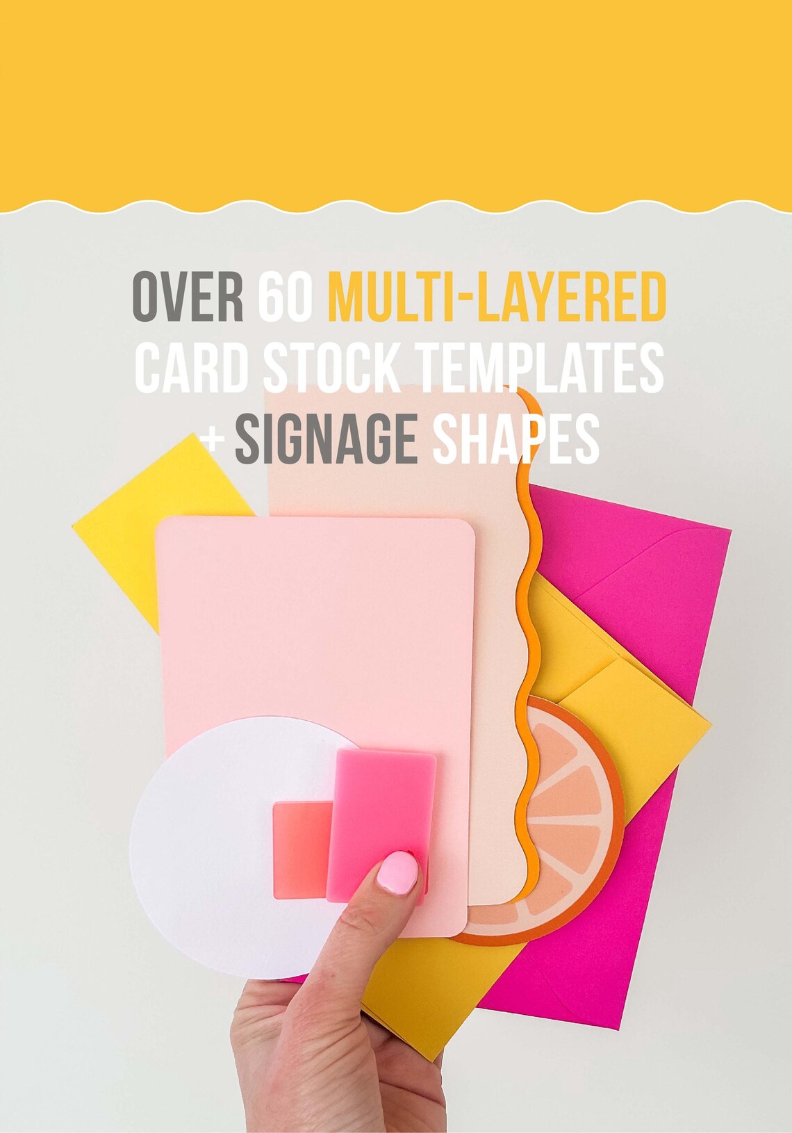 Illustrator Shapes Template: DIY Signage & Stationery (instant Download ...