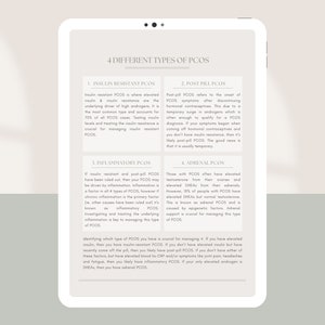 Holistic PCOS Guide | Editable | Canva Template | for Naturopaths ...