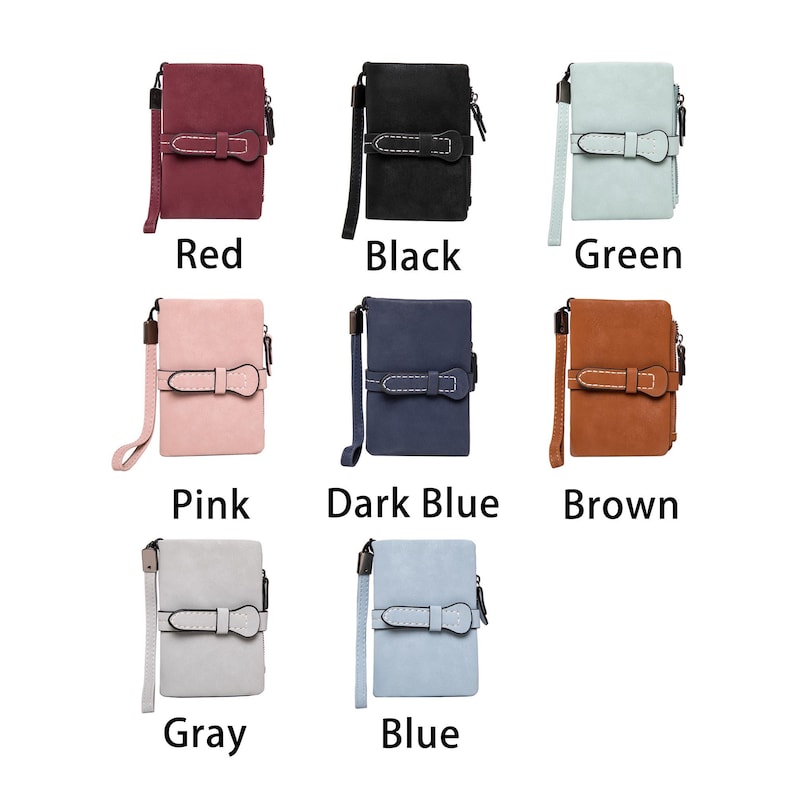 Personalized Leather Wallet With Birth Flower & Name, Crossbody Bag ...