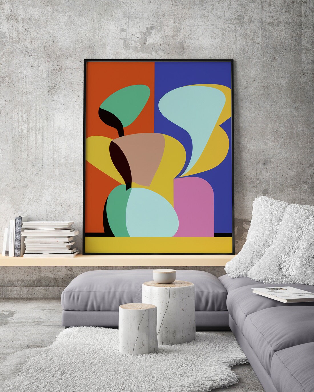Shapes Series I Art Print - Etsy