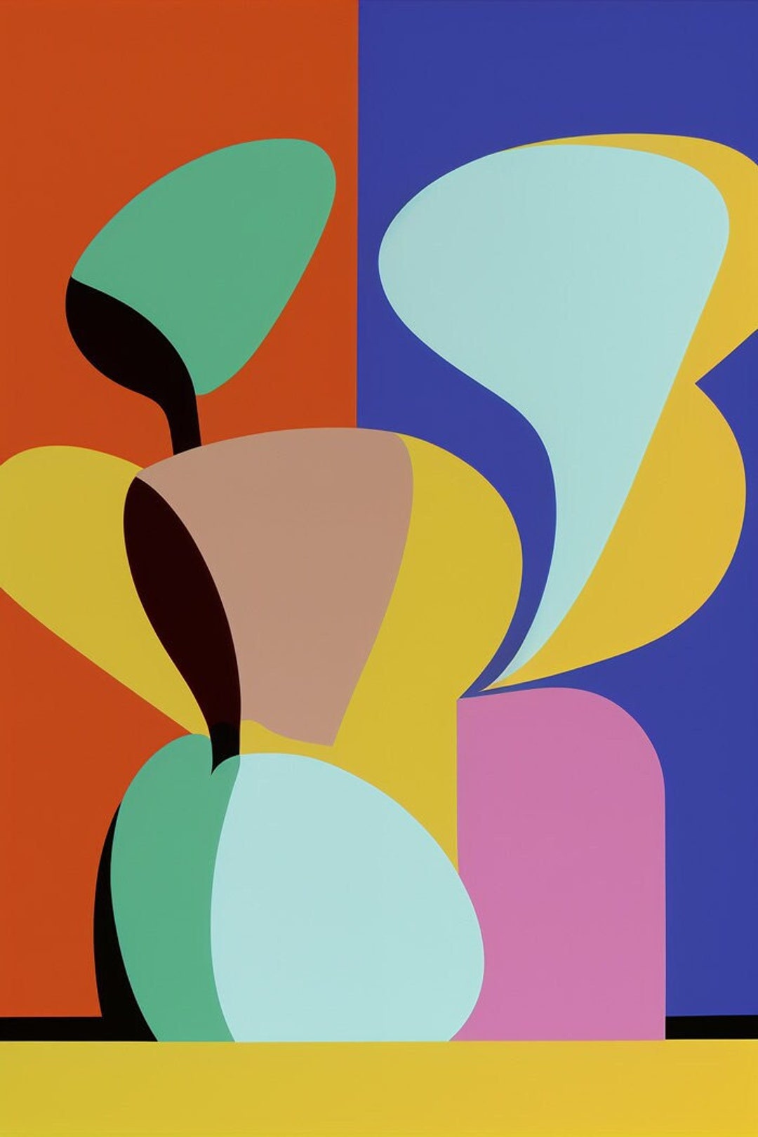 Shapes Series I Art Print - Etsy
