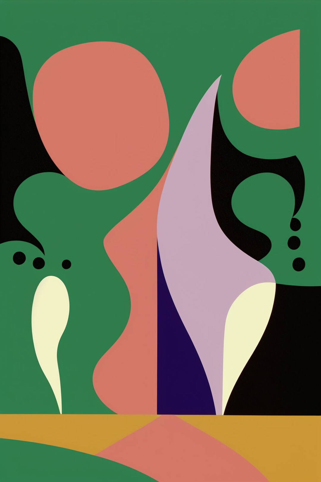 Shapes Series III Art Print - Etsy