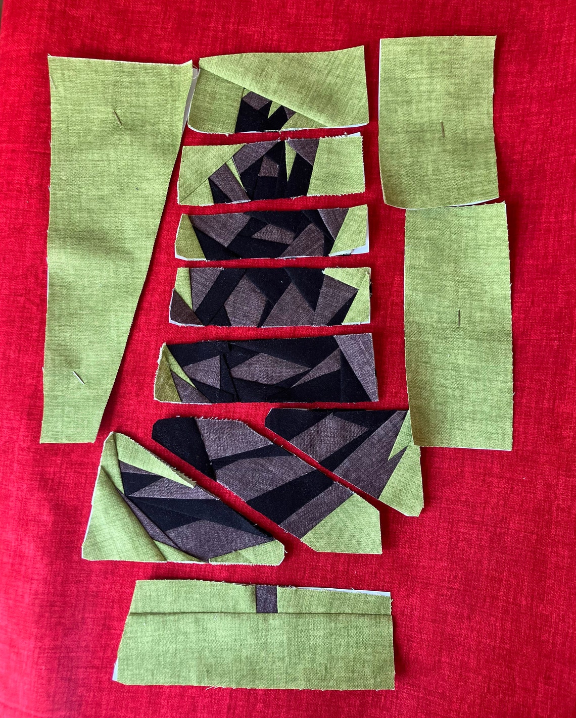 FPP Pinecone - Quilt Block Pattern - 8" X 8" - Etsy