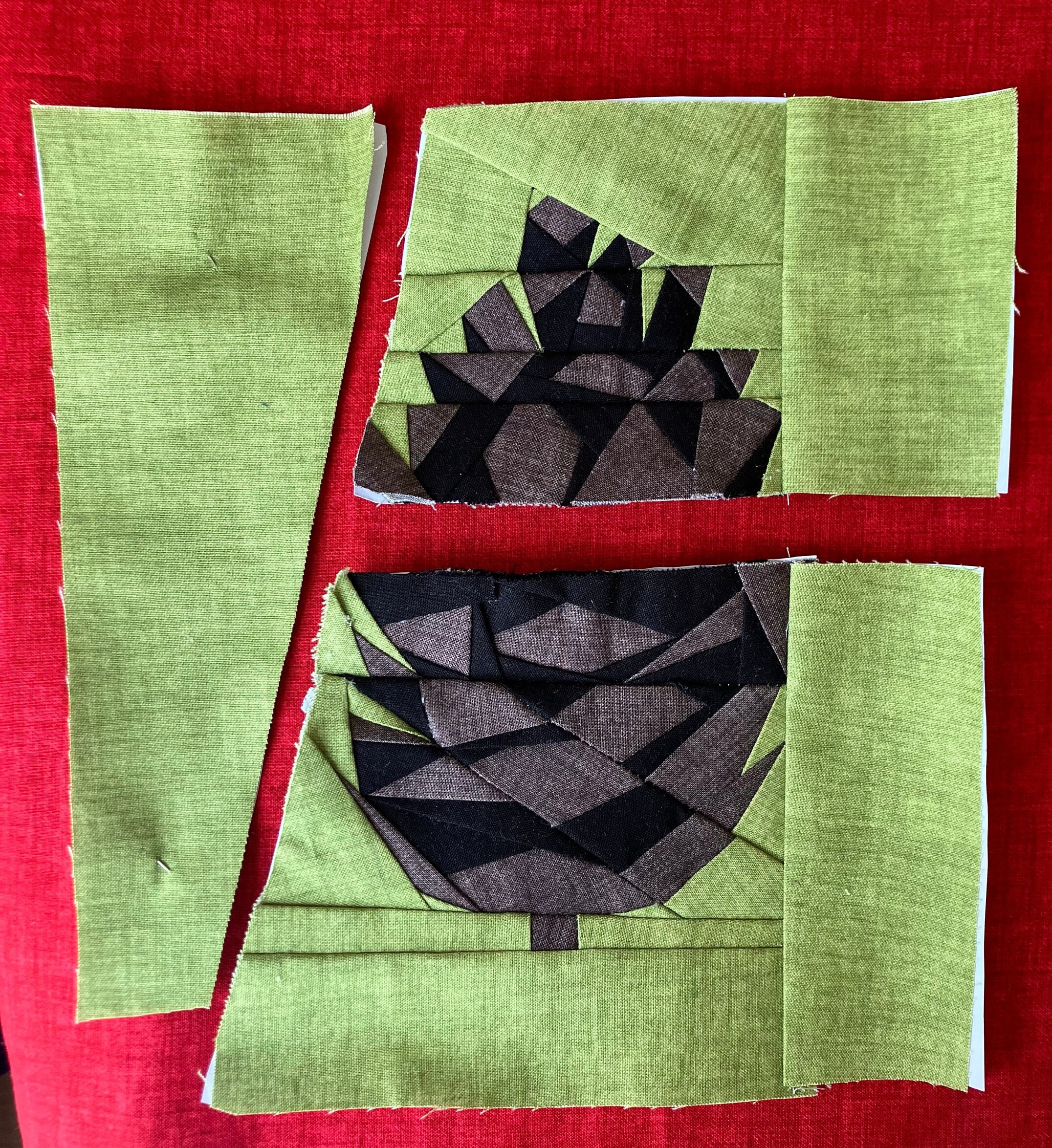 FPP Pinecone - Quilt Block Pattern - 8" X 8" - Etsy