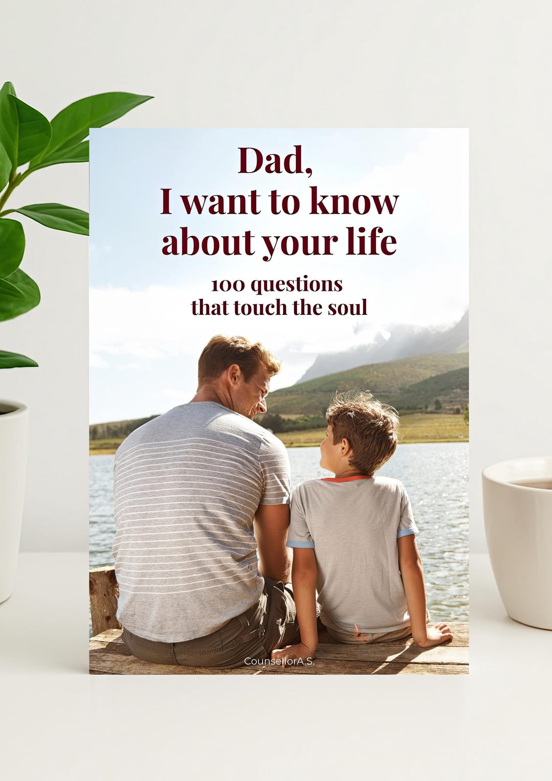 Printable Father Journal • Fill-in-the-blank Book • Thoughtful Gift for ...