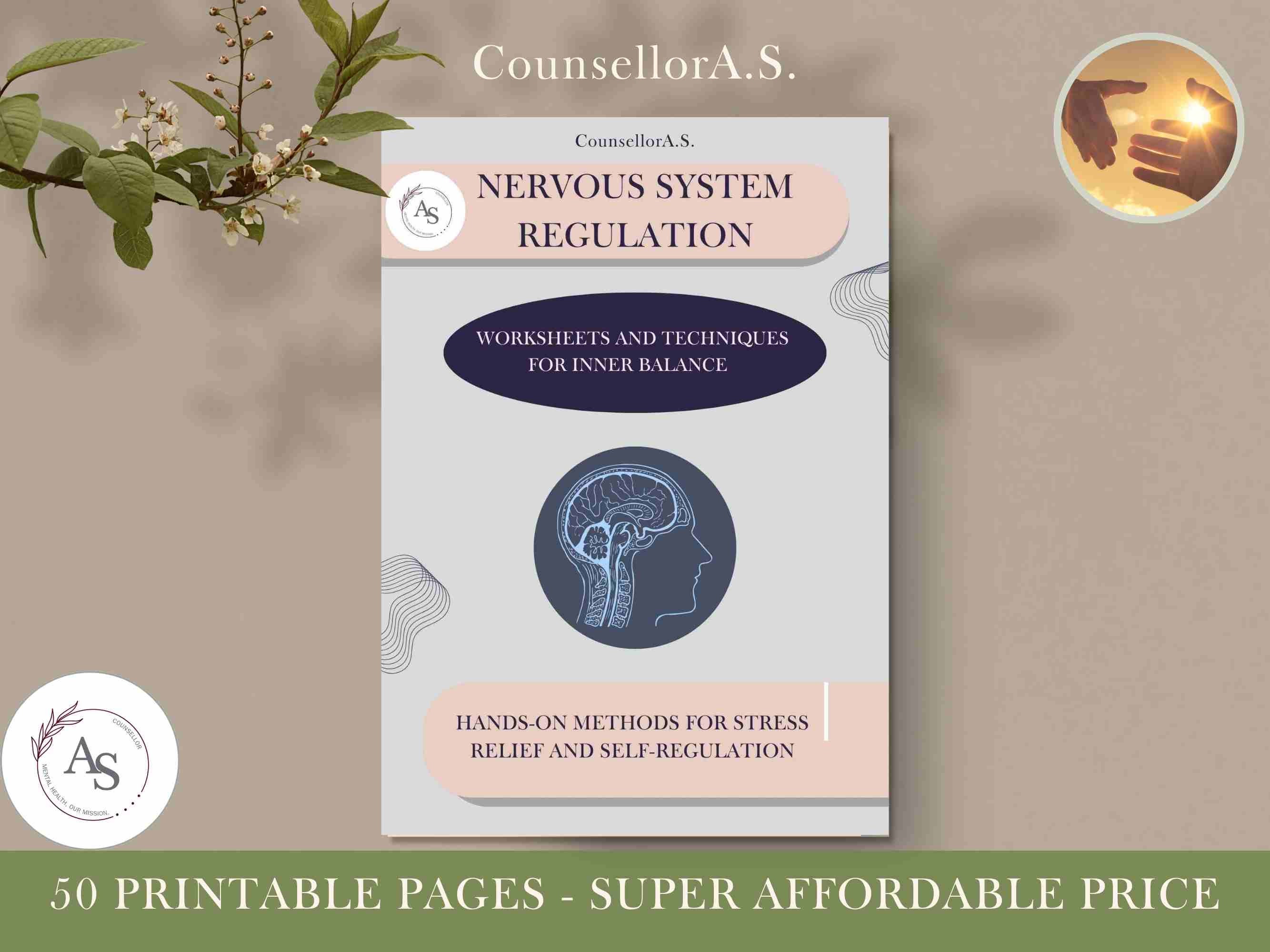 Nervous System Regulation - Workbook, Somatic Exercises Polyvagal ...