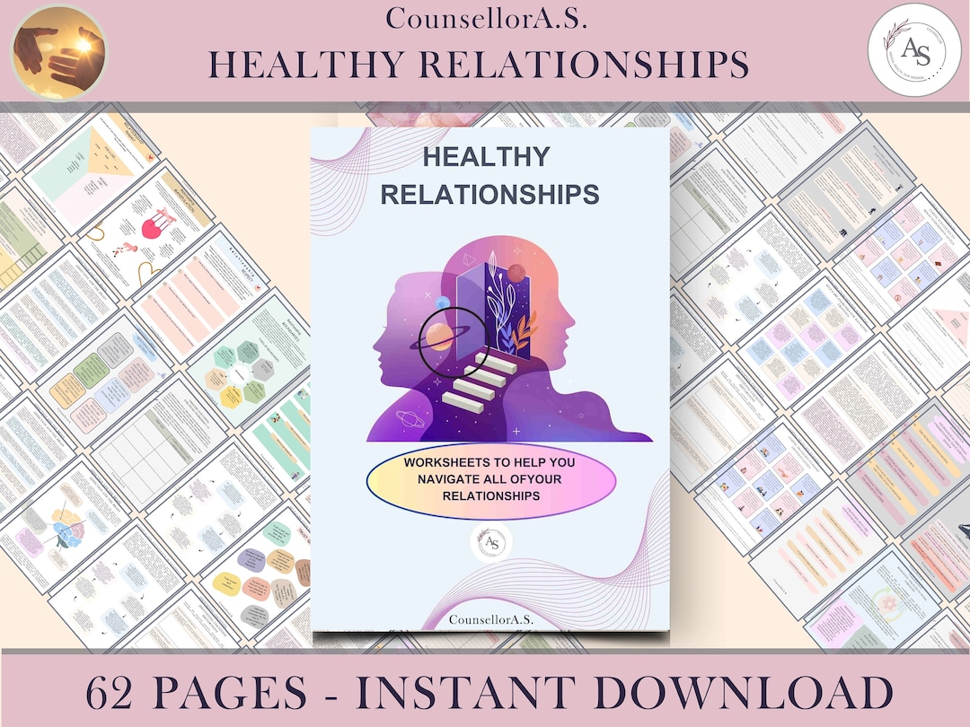 Healthy Vs Unhealthy Relationships, Workbook, Teen Health, Anxiety ...