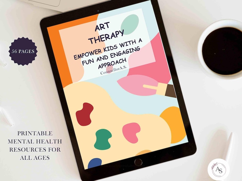 Art Therapy - Worksheets for Mental Health, Self-esteem, and Confidence ...