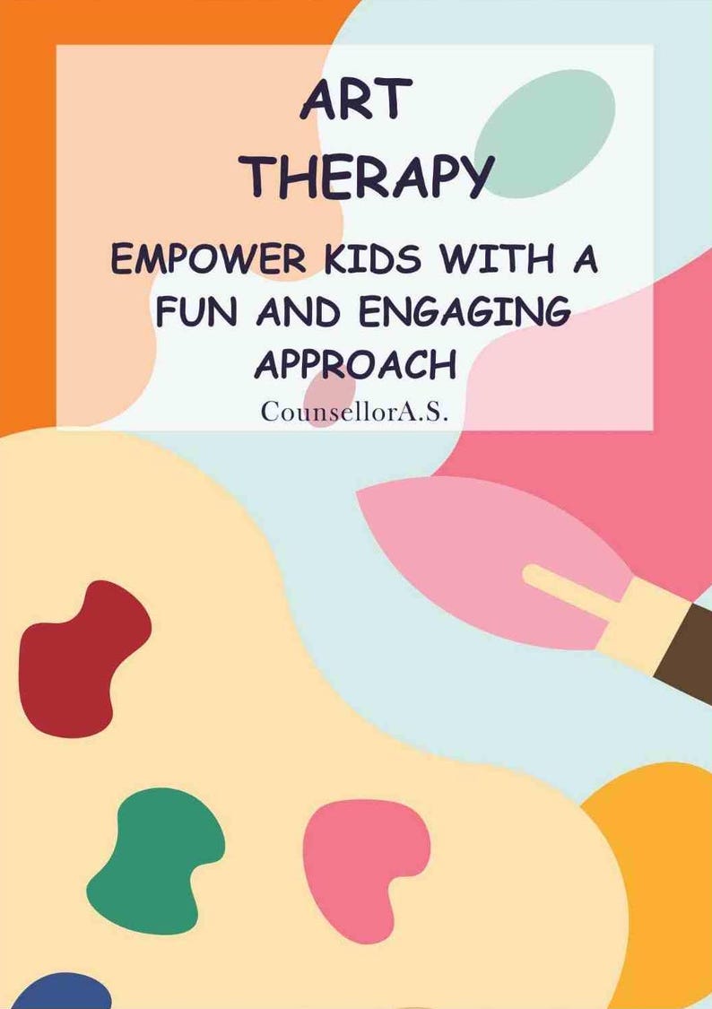Art Therapy Worksheets for Mental Health, Self-esteem, and Confidence ...