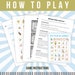 Peter Rabbit Classroom Activity Game Peter Rabbit Baby Shower Bingo ...