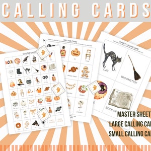 Halloween Bingo Cards Printable, Bingo Cards Halloween Party, Fall ...
