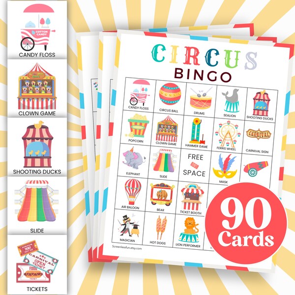 Circus Themed Party - Etsy