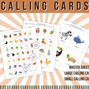 Kids Animal Bingo Game: 30 Printable Cards (PDF) - Etsy