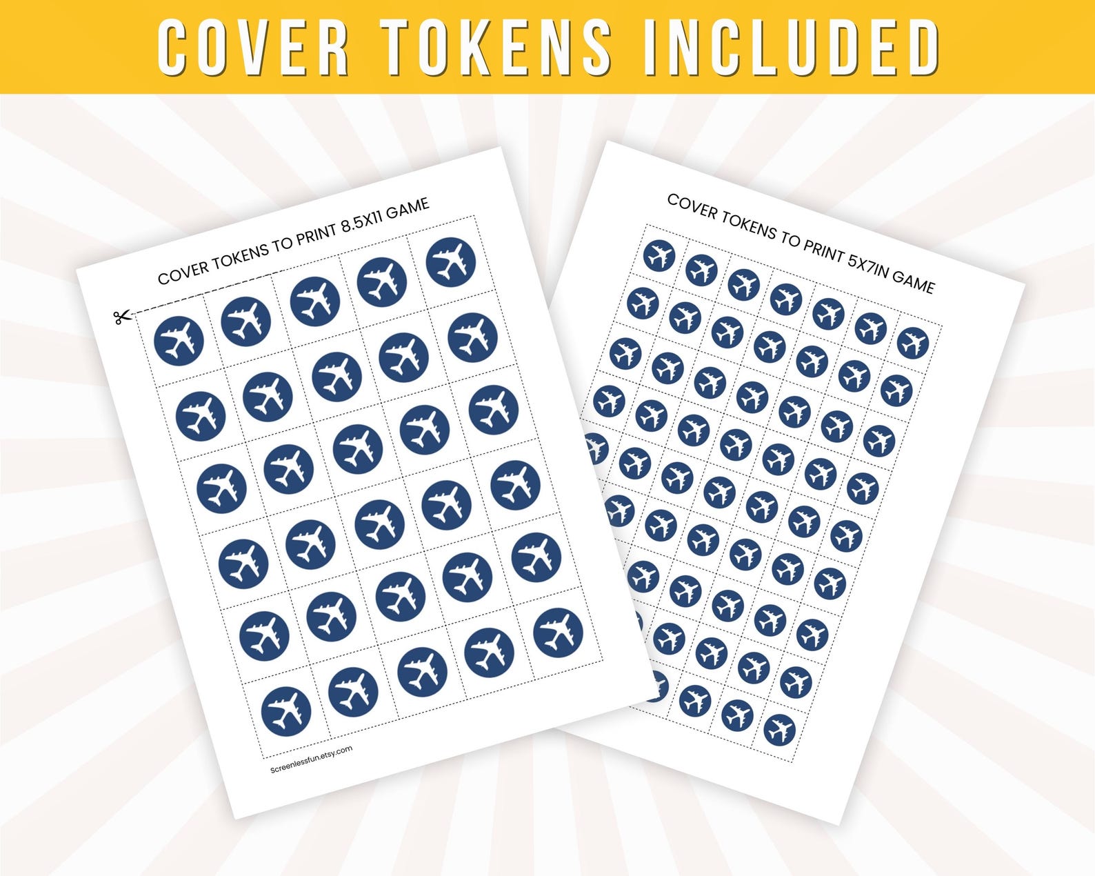 Pilot Bingo Game: Kids Aviation Birthday Party (printable) - Etsy
