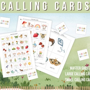 90 Bingo Cards for Spring, Spring Time Bingo for Kids, Printable Spring ...