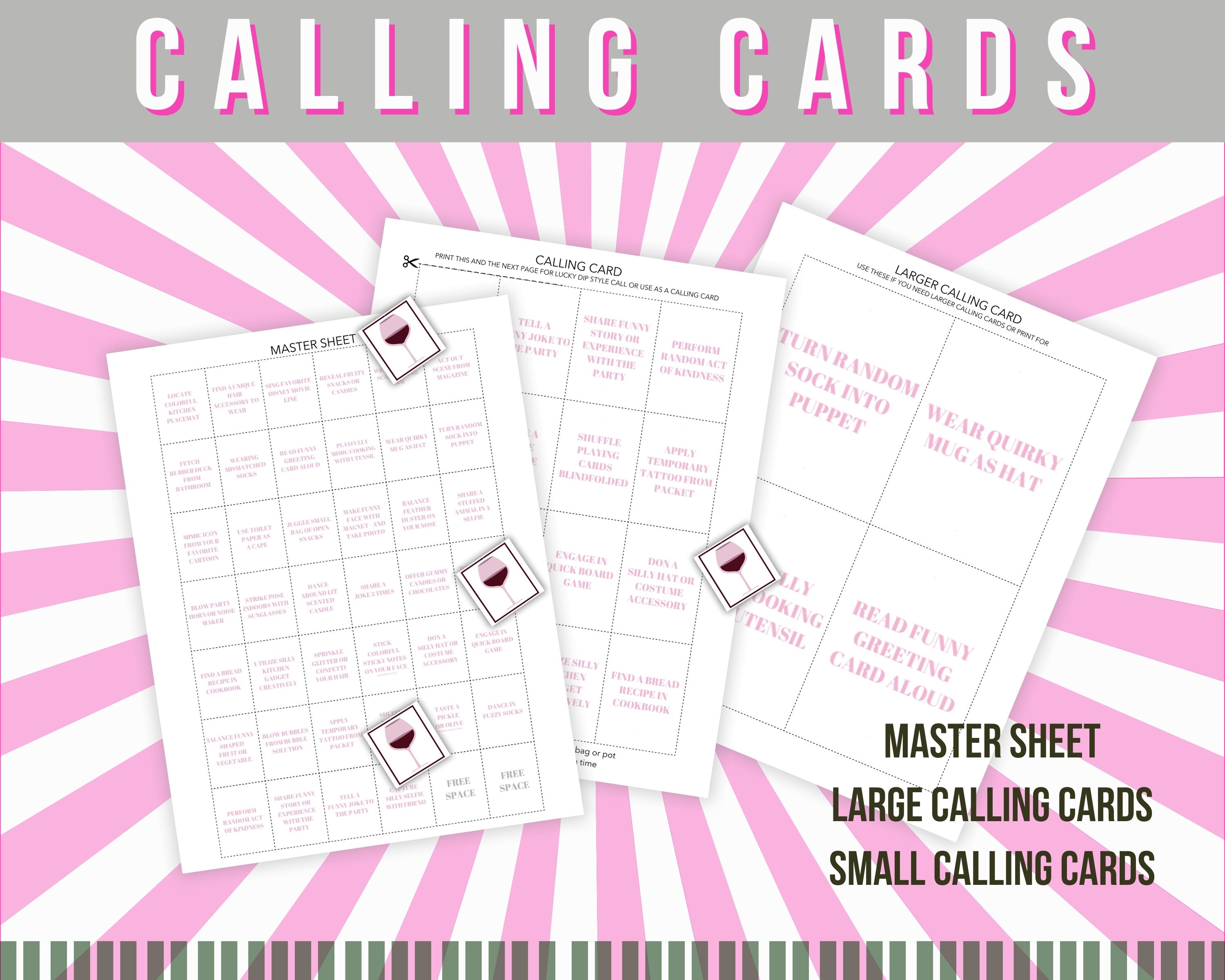 Girls Weekend Bingo Game: 60 Printable Cards (PDF) - Etsy