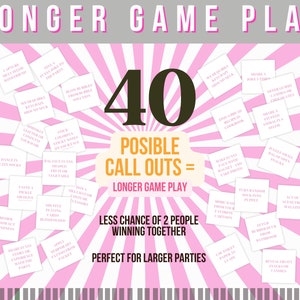 90 Girls Weekend Printable Bingo Game, Teen Weekend Fun Party Holiday ...