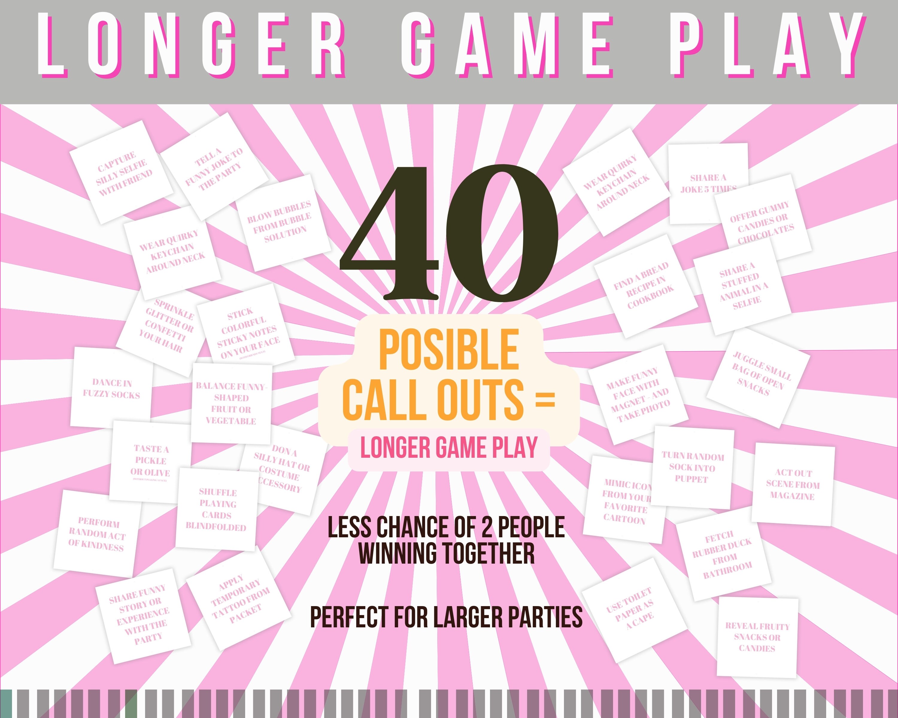 Girls Weekend Bingo Game: 90 Printable Cards (digital Download) - Etsy