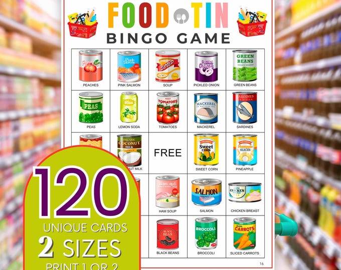 Food Safety Bingo, 30 Printable Bingo Cards, Educational Games ...