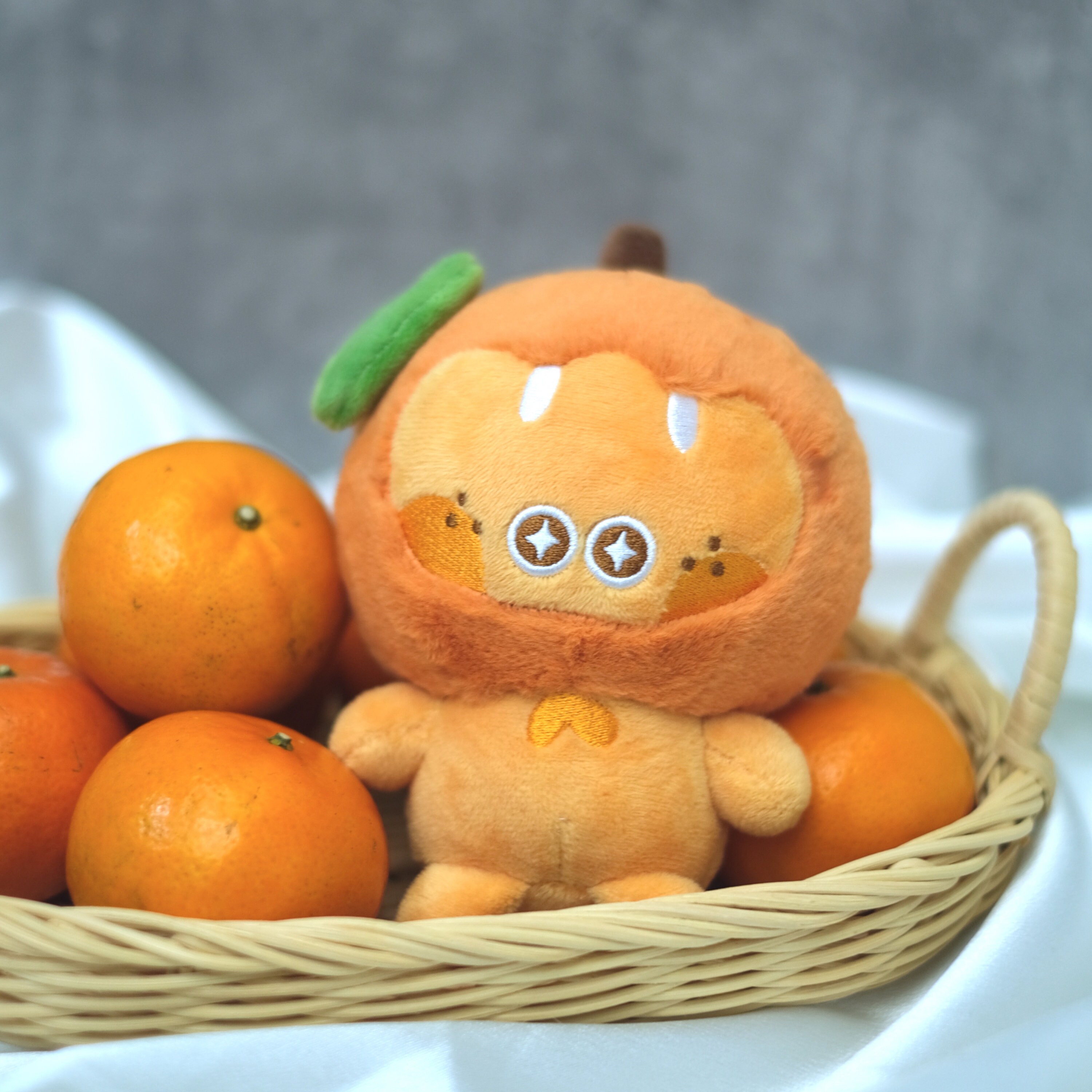 Tangerine Bread Plushies - Bread Doll | Plushie - Etsy