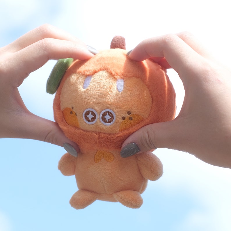 Tangerine Bread Plushies - Bread Doll | Plushie - Etsy