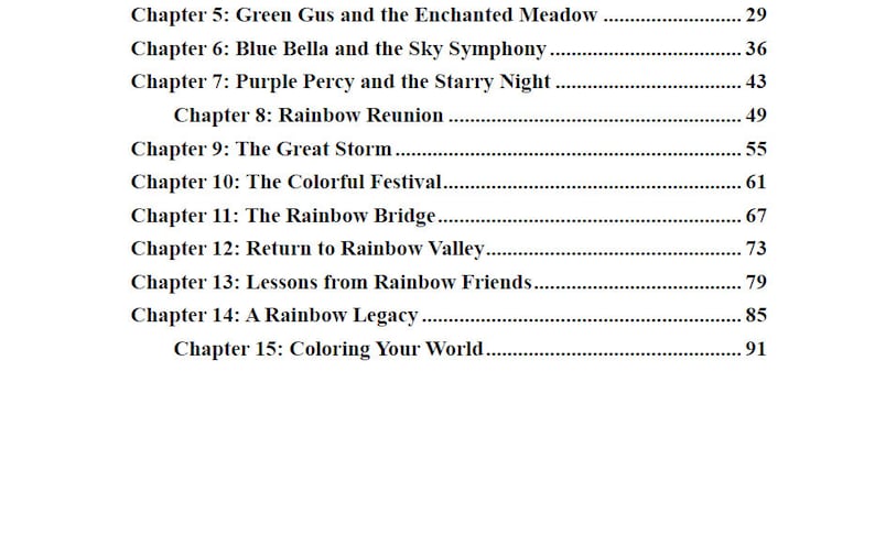 Rainbow Friends: A Tale of Diversity - Digital Book - PDF- Printing ...