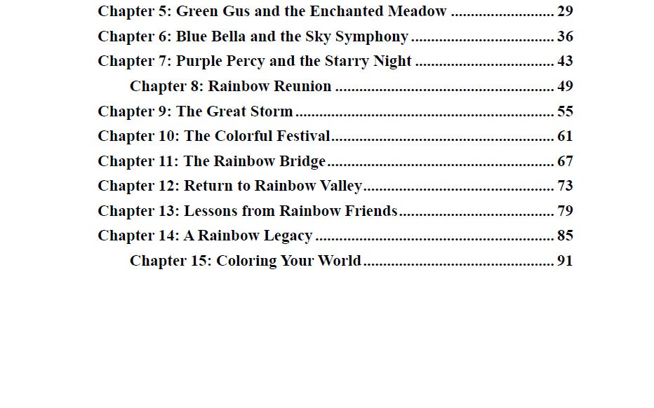 Rainbow Friends: A Tale of Diversity - Digital Book - PDF- Printing ...