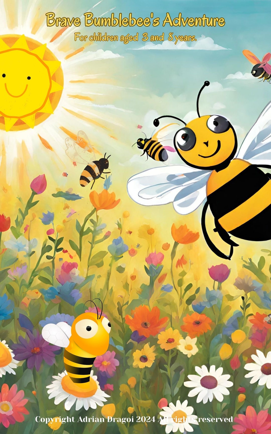 Brave Bumblebee's Adventure - Children's Digital Book - PDF- Printing ...