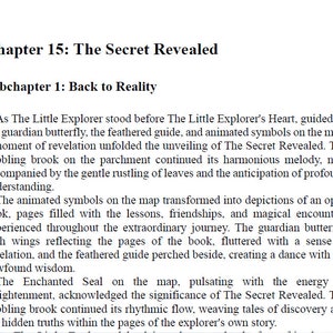 The Little Explorer and the Secret Map - Children's Digital Book - PDF ...